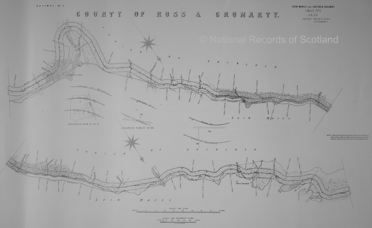 The Friends of The Far North Line - Loch Maree & Aultbea Maps and Drawings