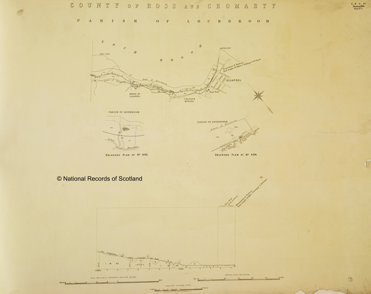 The Friends of The Far North Line - Garve & Ullapool Maps and Drawings